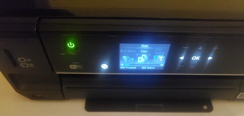 Epson Premium XP-600 All-In-One Inkjet Printer Powers Up As Pictured ...