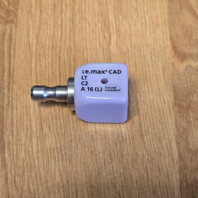 IPS Emax Cad Implant Blocks LT C2 / A16 (L) / 1 Count | eBay