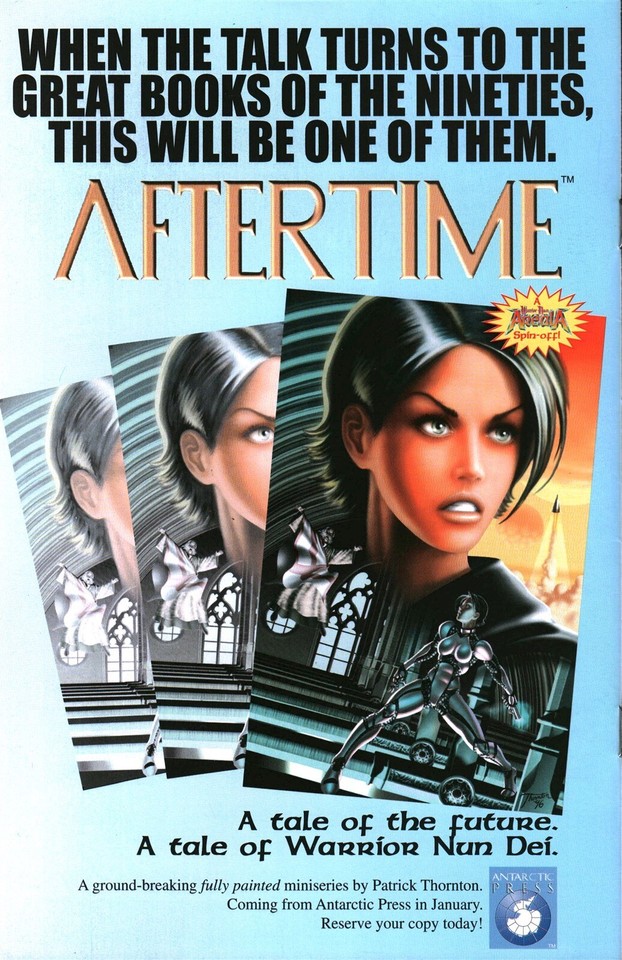 Antarctic Press Warrior Nun Areala: Scorpio Rose Comic Book Issue #2 ...