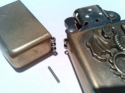 Work in progress - Zippo Lighter. Any suggestions for keeping the lid ...