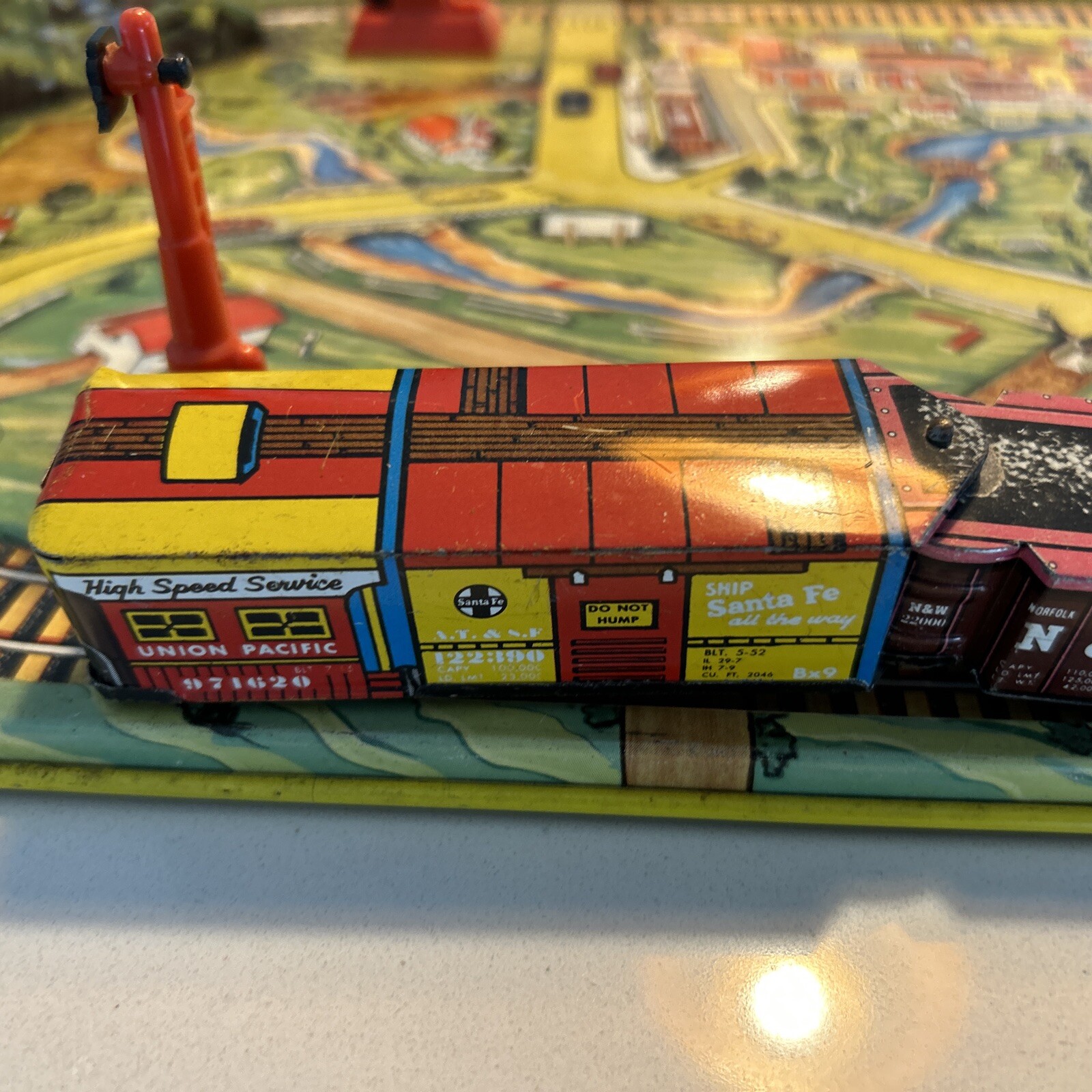 Vintage Marx Scenic Express Wind Up Train Set. See Description. Track ...
