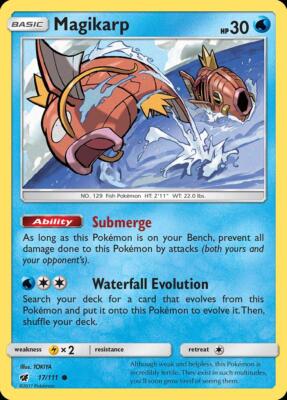 Pokemon Magikarp (17/124) Crimson Invasion LP REVERSE HOLO | eBay