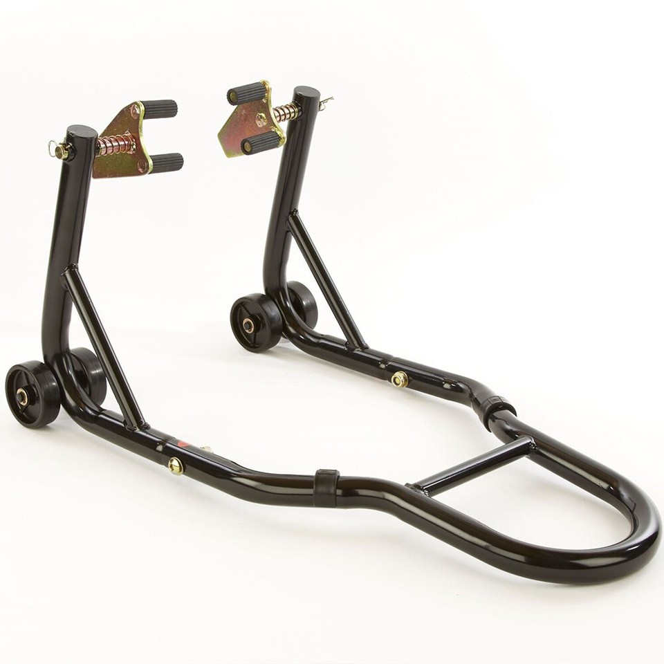 Universal Track Front And Rear Motorcycle Bike Paddock Stand Pair ...