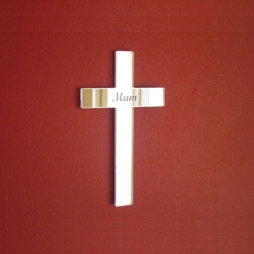 Cross Acrylic Mirror (Several Sizes Available) | eBay UK
