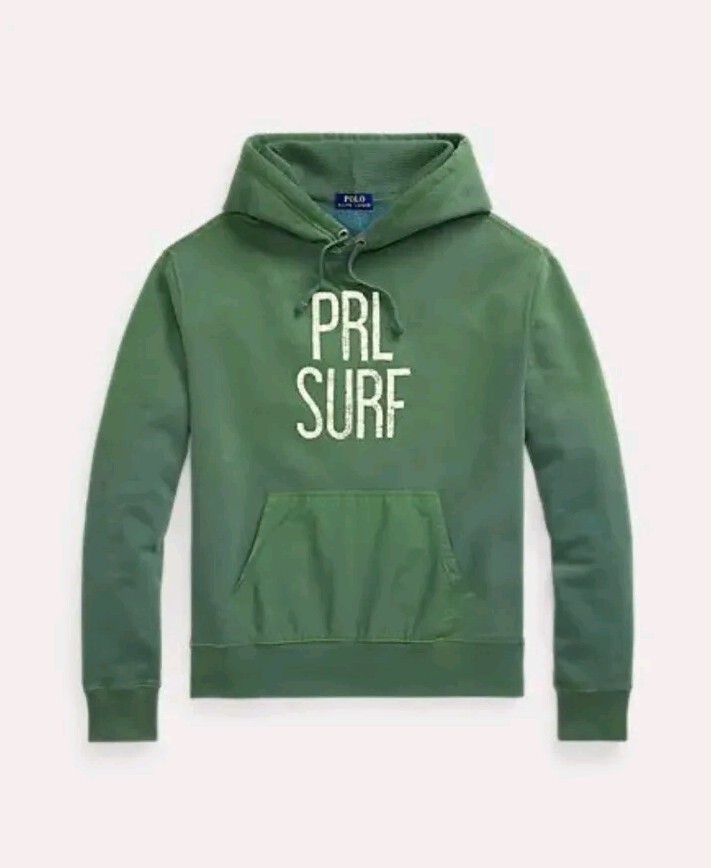POLO RALPH LAUREN Men’s XL SEA FOAM Green PRL SURF Fleece Sweatshirt ...