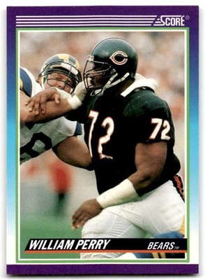 1990 Score William Perry Chicago Bears #509 | eBay