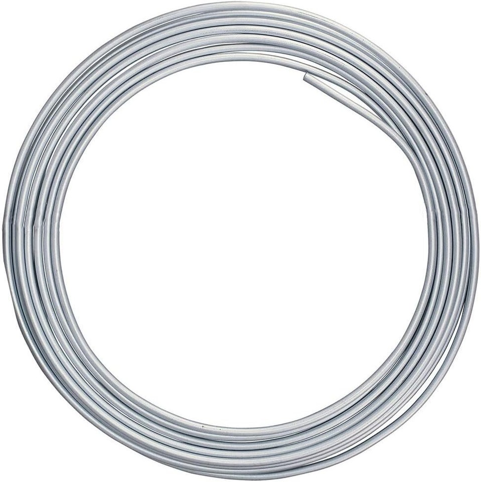 25 Ft 3/16 316L Marine Grade Stainless Steel Brake Line Tubing Coil and ...
