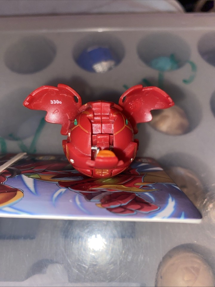 Bakugan Battle Brawlers B1 Pyrus Tuskor 330g Rare | eBay