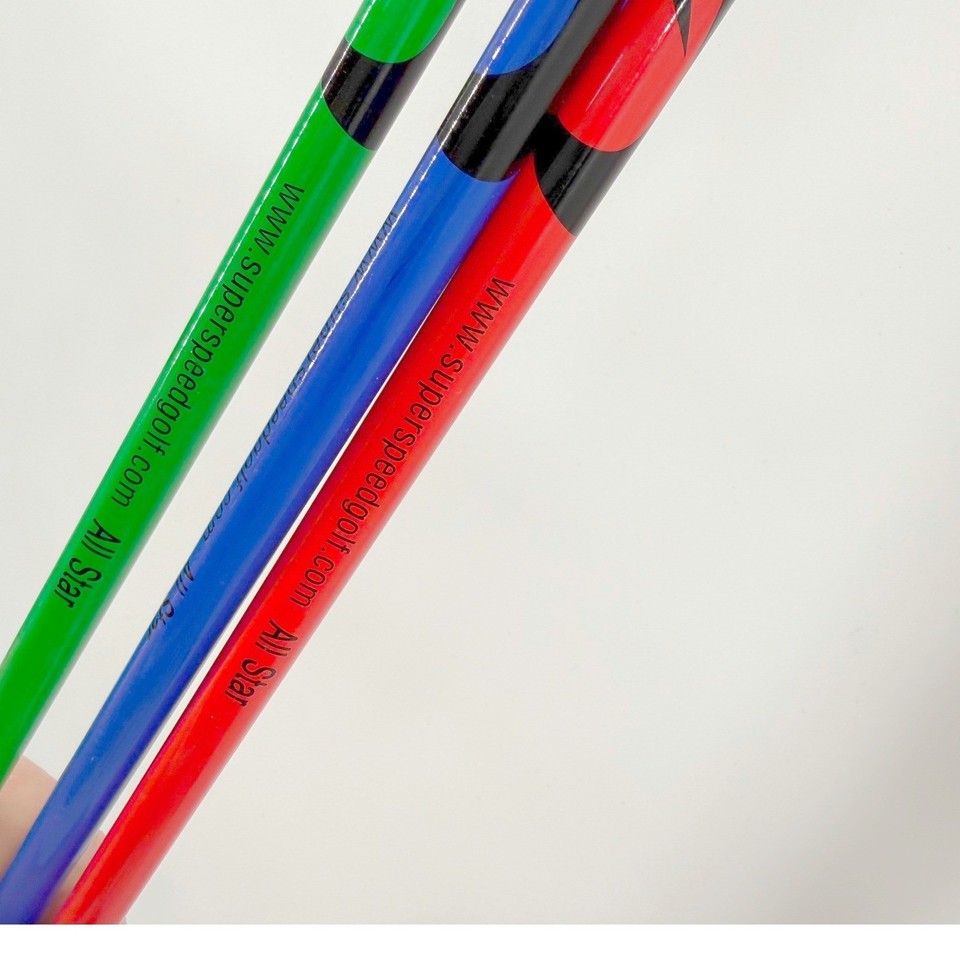 Super Speed Pro Golf All Star Training Sticks 3 Pk Green Blue Red ...