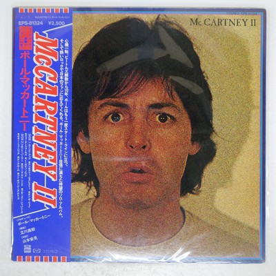 PAUL MCCARTNEY II ODEON EPS81324 Japan OBI INSERT INNER SLEEVE GATEFOLD ...