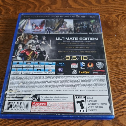 Injustice: Gods Among Us Ultimate Edition (PlayStation 4, 2013 ...
