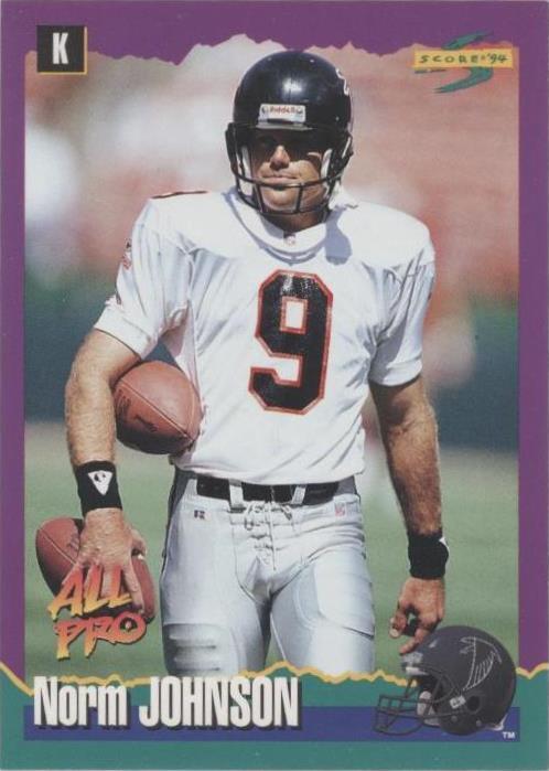 1994 Score Norm Johnson #189 for sale | eBay