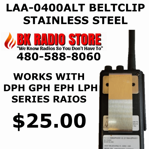 NEW LAA040ALT Belt Clip for Bendix King EPH, GPH, DPH Radios | eBay