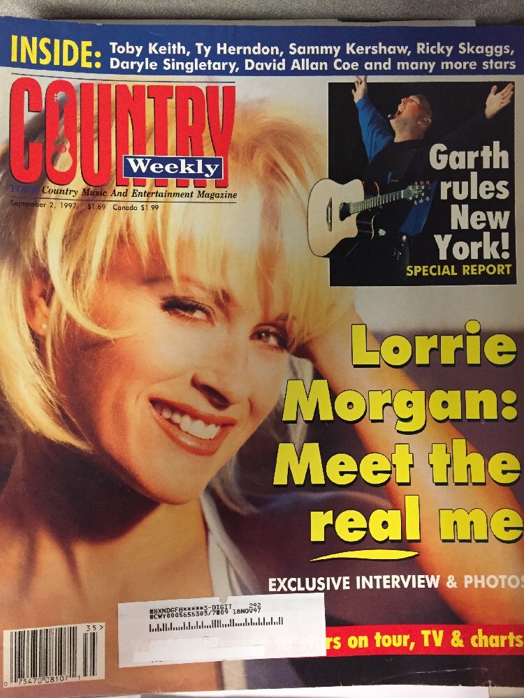 Country Weekly-9/2/97 Lorrie Morgan Garth Toby Keith Ty Herndon David ...