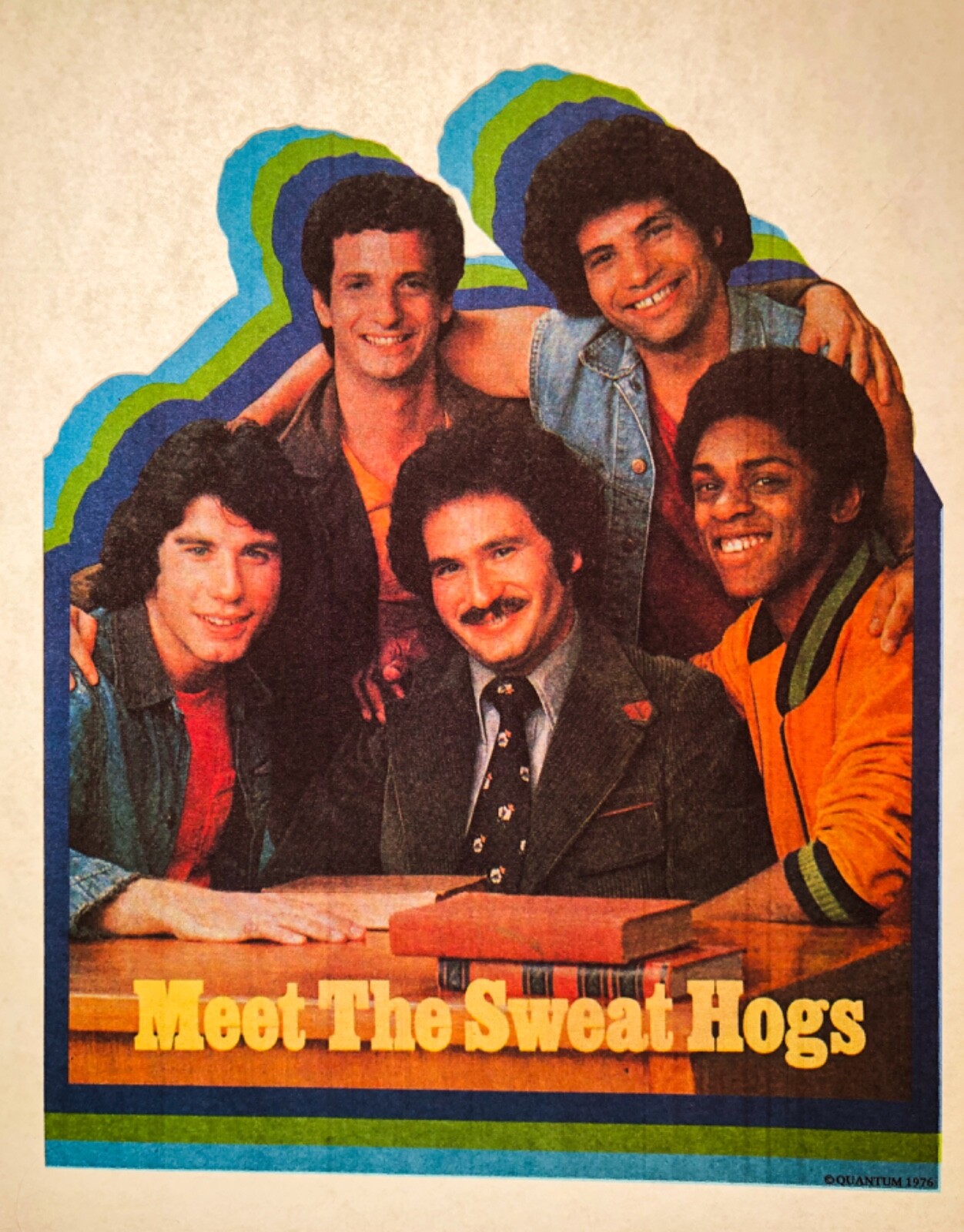 VTG 70s Welcome Back Kotter John Travolta BROOKLYN NY… - Gem