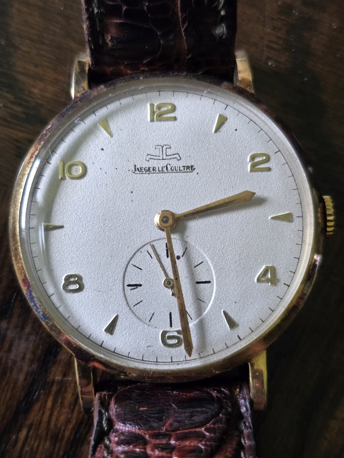 Jaeger-Lecoultre VINTAGE 18k Rose Gold Vintage Men’s Dress Watch JLC | eBay