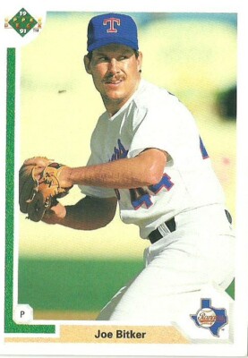 JOE BITKER TEXAS RANGERS #797 - UPPER DECK NM-MT 1991 | eBay
