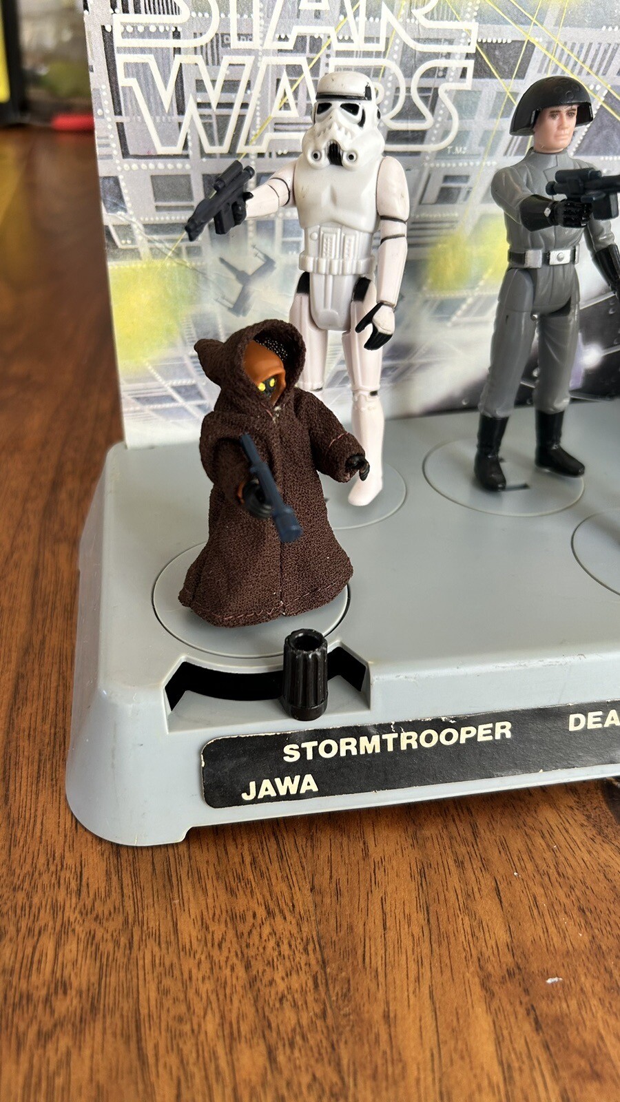 Vintage Star Wars First 12 Action Figures with Weapons Mail-Away Stand ...