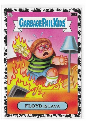 2024 Topps GPK Garbage Pail Kids Kids At Play Bruised Black Floyd Is ...