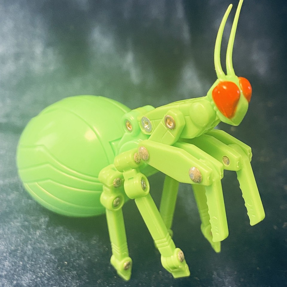 Rare Tamagoras 1986 Praying Mantis Figure Showa Retro Insects Green Toy ...