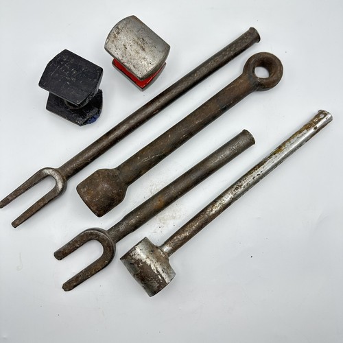 Vintage Auto Body Tools Dolly Hand Anvil Tire Iron Ken-Tools B39 New ...