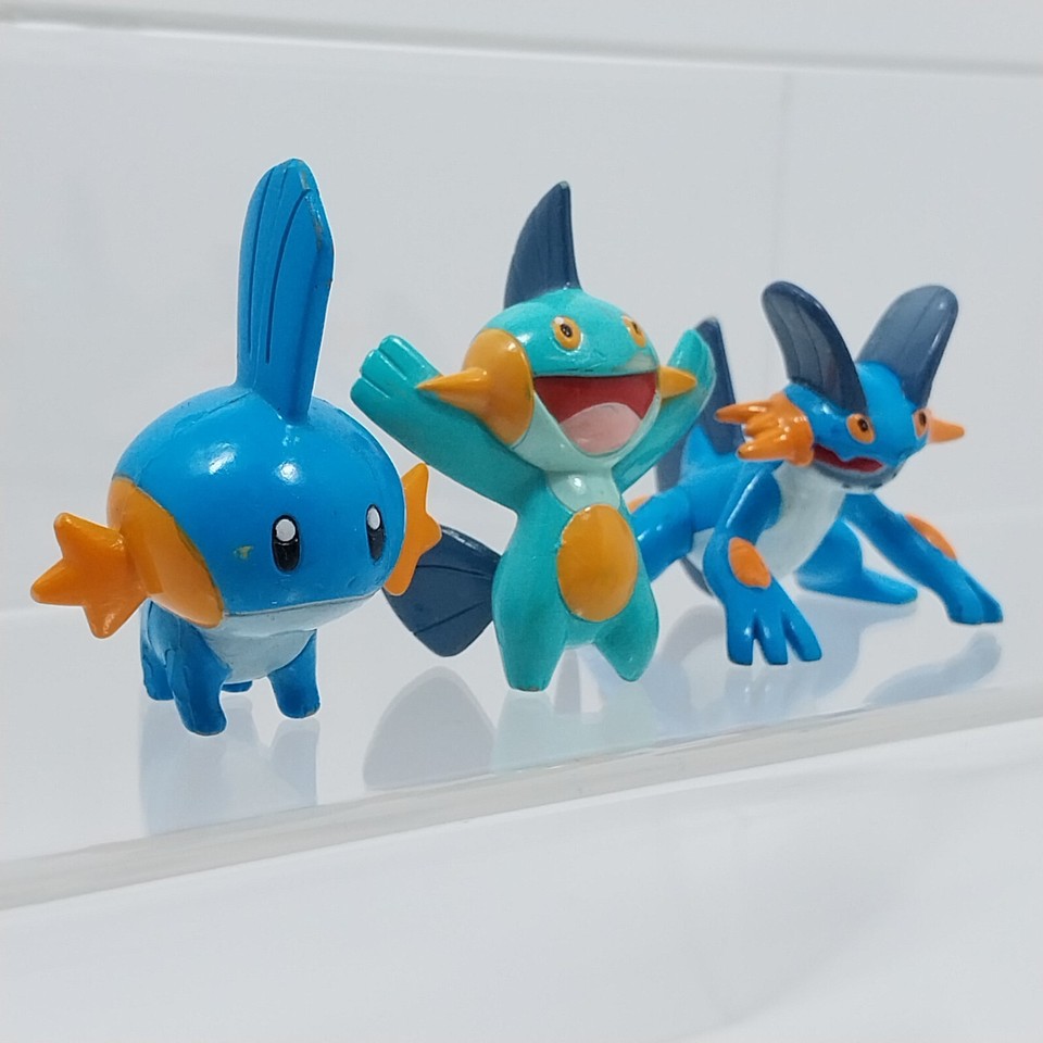 Pokemon Figure 2" TOMY Nintendo Toy 2004 Swampert Marshtomp Mudkip | eBay