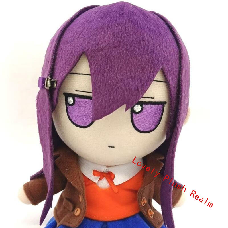 Doki Doki Literature Club! Sayori Monika Yuri Fumo Fumo Plush Doll Toy ...