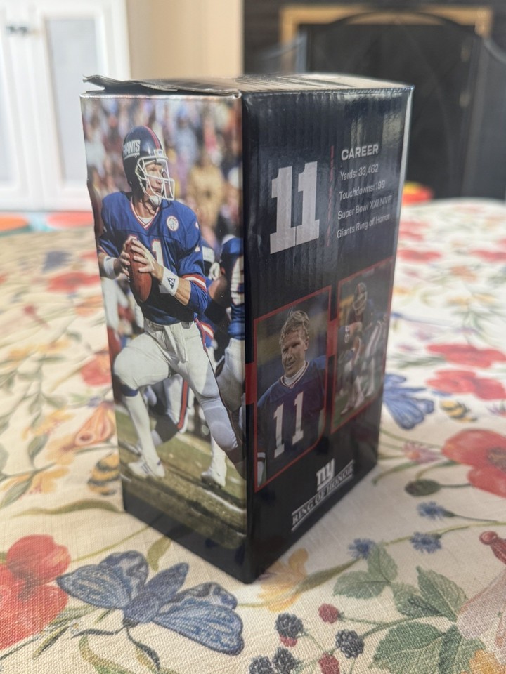 NY Giants Phil Simms SGA Bobblehead 11/2/25 Brand New | eBay
