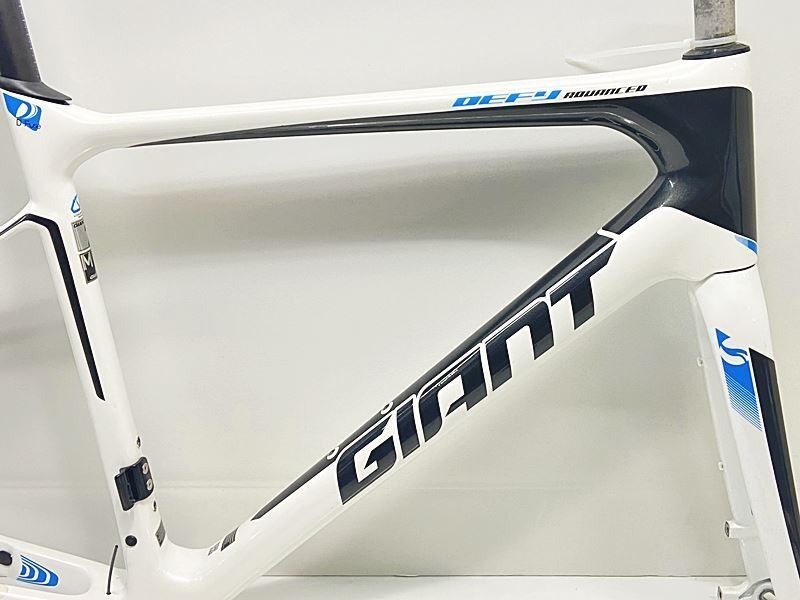 Giant Defy Advanced 2 Carbon Road Frame Set 2016 Size M White Endurance ...