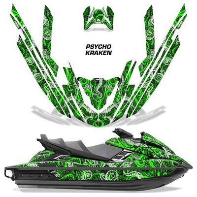 Graphics Decals Stickers for Yamaha FX Cruiser/SVHO 12-18 PSYCHOKRAKEN ...