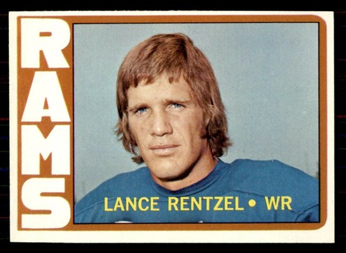 1972 Topps Football #81 Lance Rentzel EX/MT *d3 | eBay