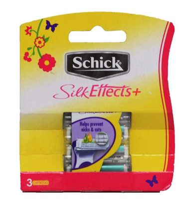Schick Silk Effects Plus Razor Blade Refills for Women - 3 Count | eBay