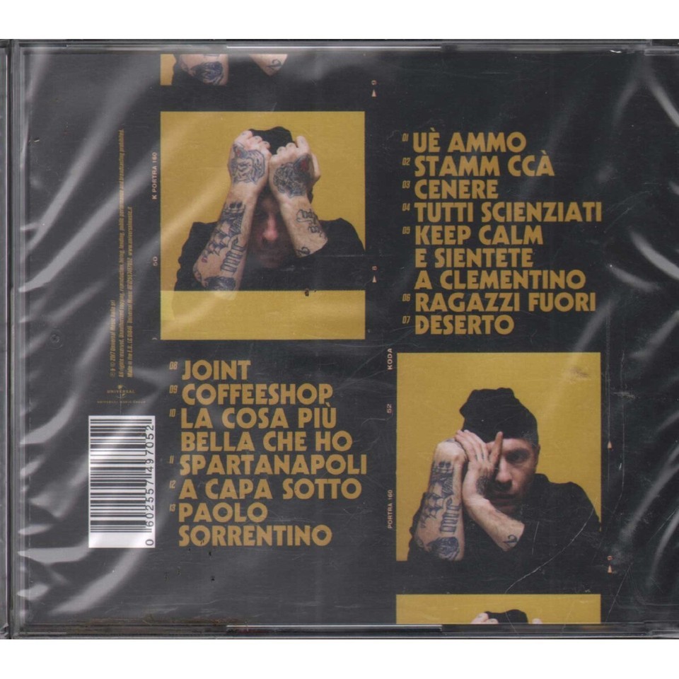 Clementino CD Vulcano Universal Music Group – 0602557497052 Sealed | eBay