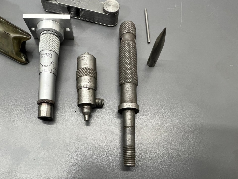 MACHINIST MEASURING TOOL SET - STARRETT, BROWN & SHARPE, MITUTOYO | eBay