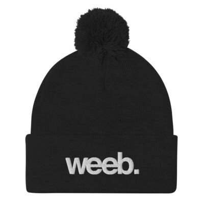 Weeb Pom-Pom Beanie | eBay