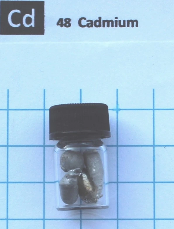 Pure Cadmium Element