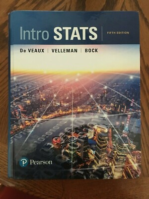 Intro Stats by David E. Bock & Richard De Veaux, 5e, Access Code ...