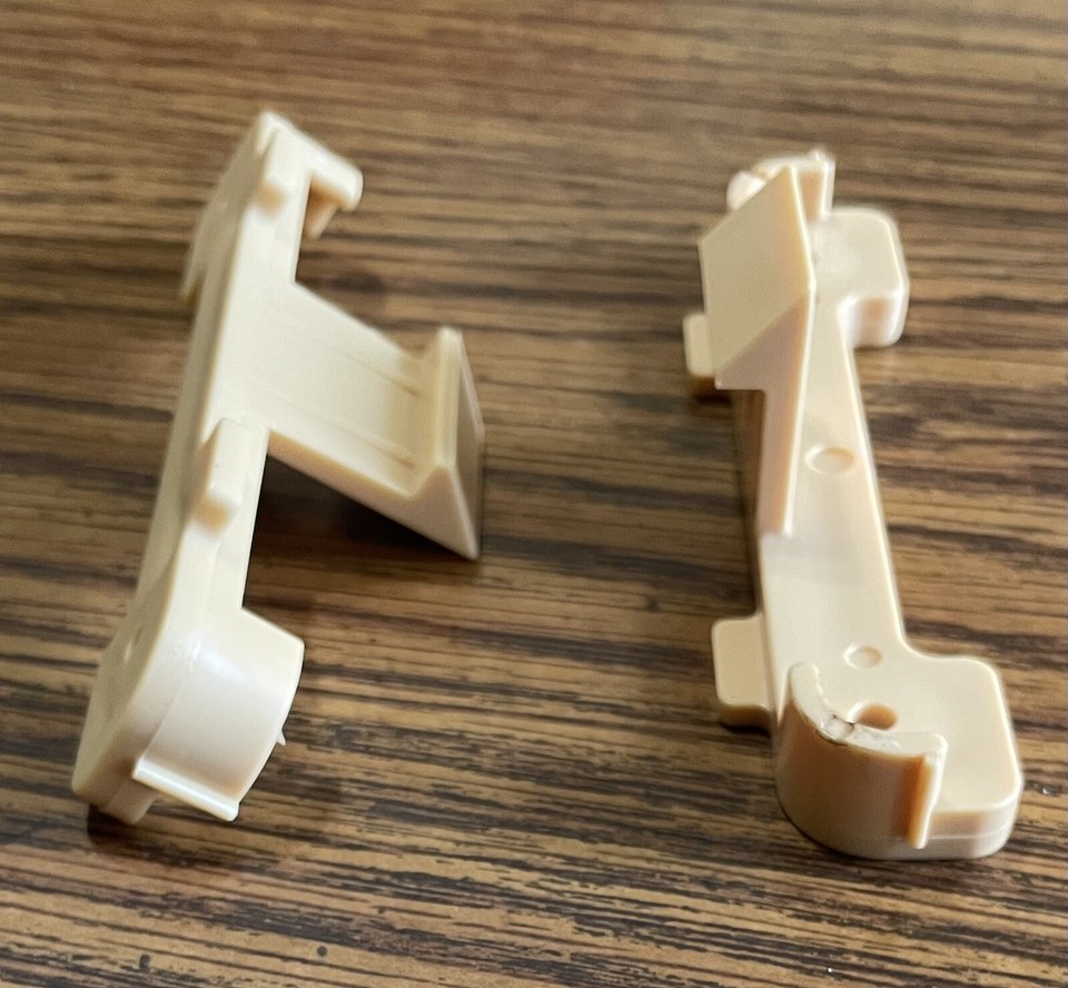 2 False Front Clips for 3/4" thick face frames works with 4-1/8 ...