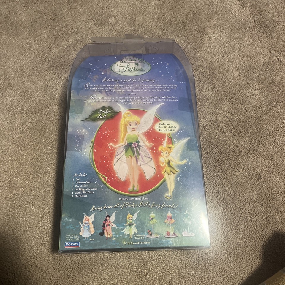 VTG. Disney Fairies- Tinker Bell Loyal And Brave Family 8” Doll NIB | eBay