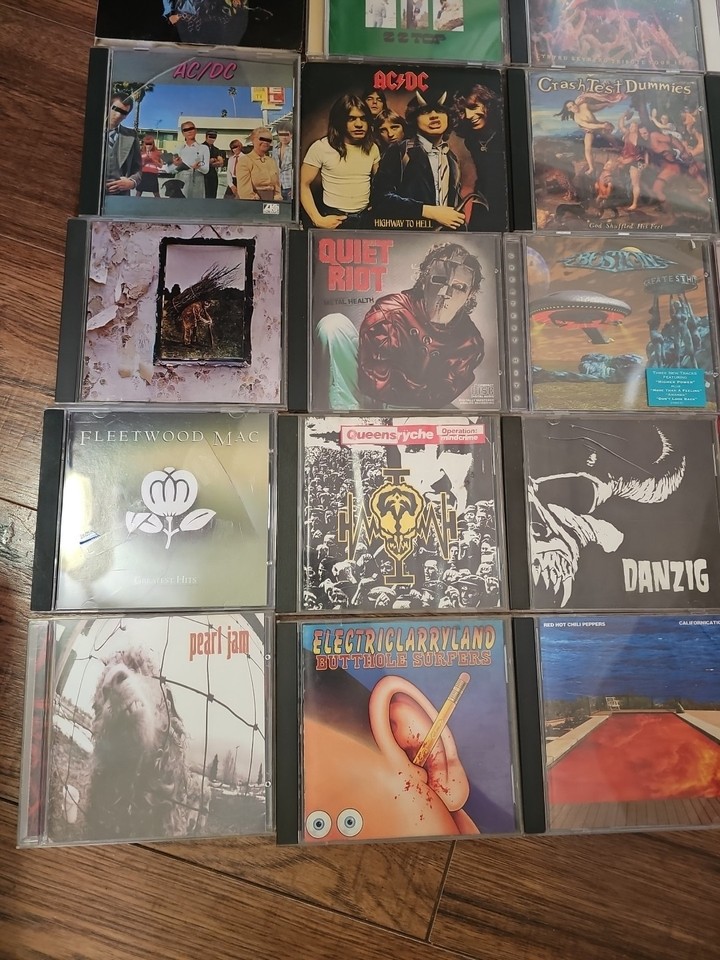 Random CD Lot. Mixed Genres. Mostly Classic Rock. Great Music. Classics ...