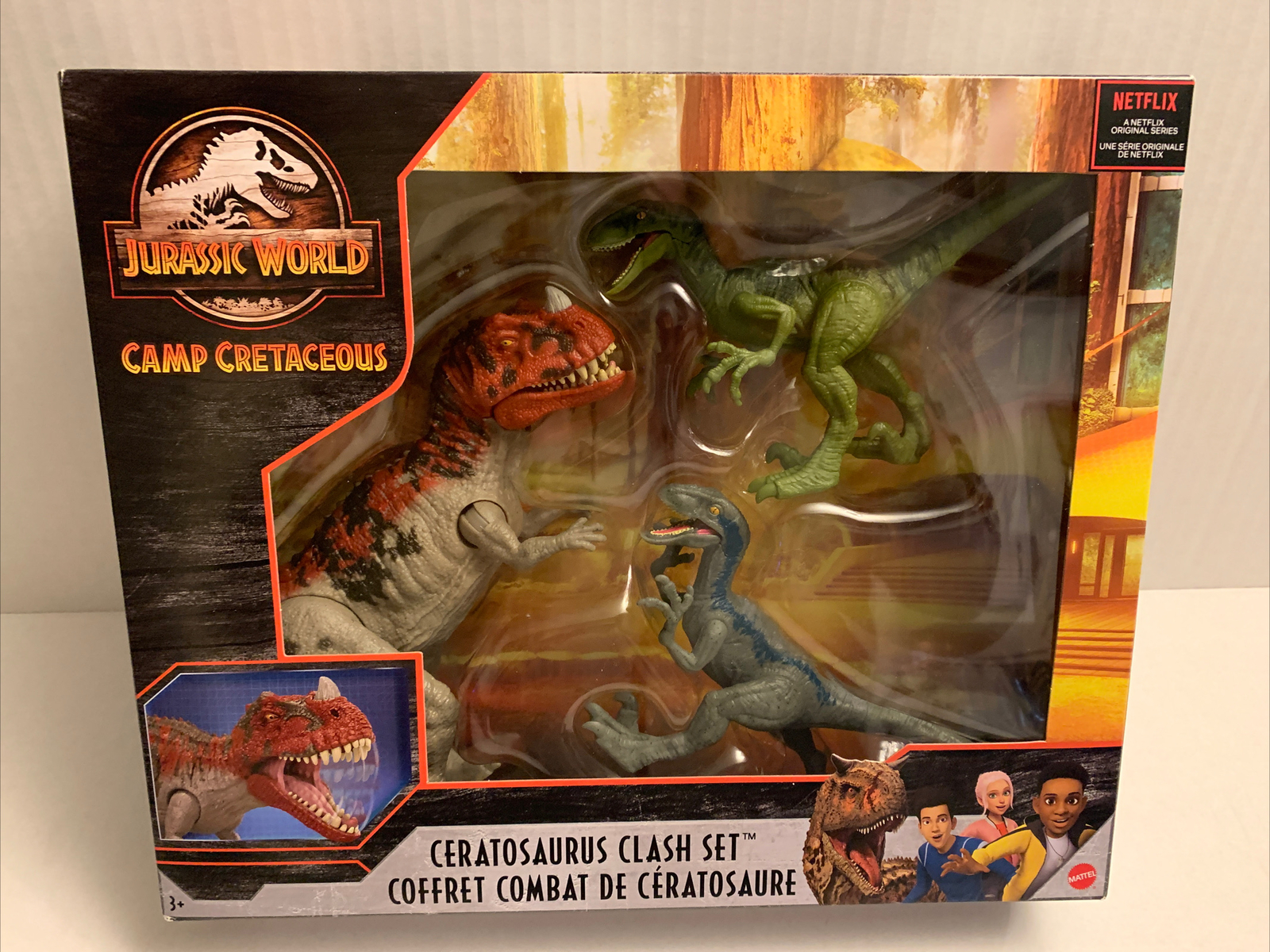 Jurassic World Camp Cretaceous Clash Set NEW
