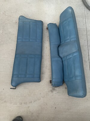 AMC Gremlin Blue Rear Seat Set | eBay