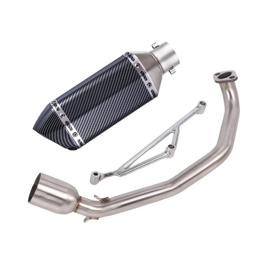 Motorcycle Exhaust Front Connect Pipe For GY6 Engine 125cc 150cc ...