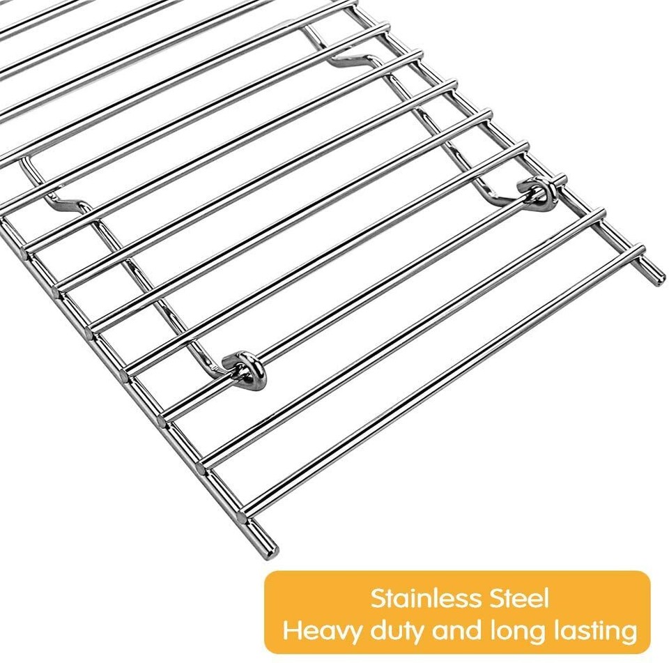 Qulimetal Universal Warming Rack for Charcoal,Traeger Wood Pellet Grill ...