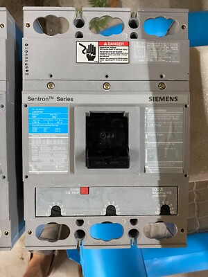 Siemens LD63F600 Sentron Circuit Breaker 600 Amp 600 VAC 3 Pole LD6-A ...