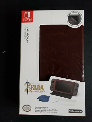 PowerA Hybrid Cover - Zelda Hylian Crest Leatherette - Nintendo Switch ...