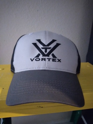 Vortex Optics Men's Cap Hat One Size Fits Most Strapback Tan Black Embroidered | eBay