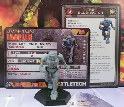 Battletech Javelin Mech Inner Sphere Recon Lance Miniature | eBay