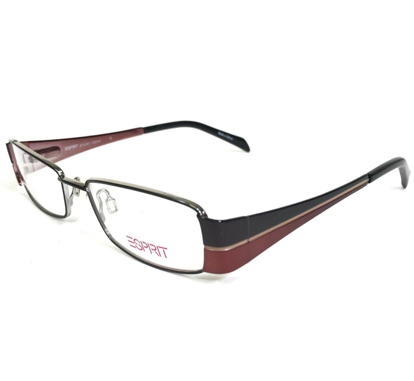 Esprit Eyeglasses Frames ET9383 COLOR-538 Purple Red Rectangular 49-16 ...