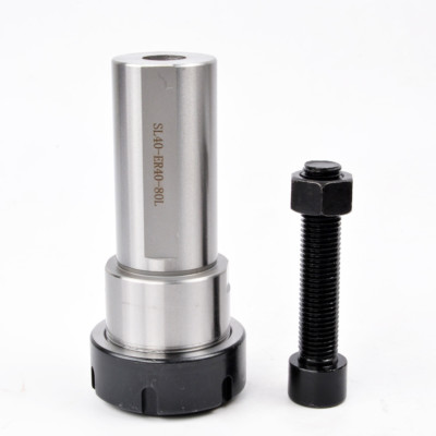 SL40-ER40-80L C40 ER40 Engraving machine straight shank extension lathe ...